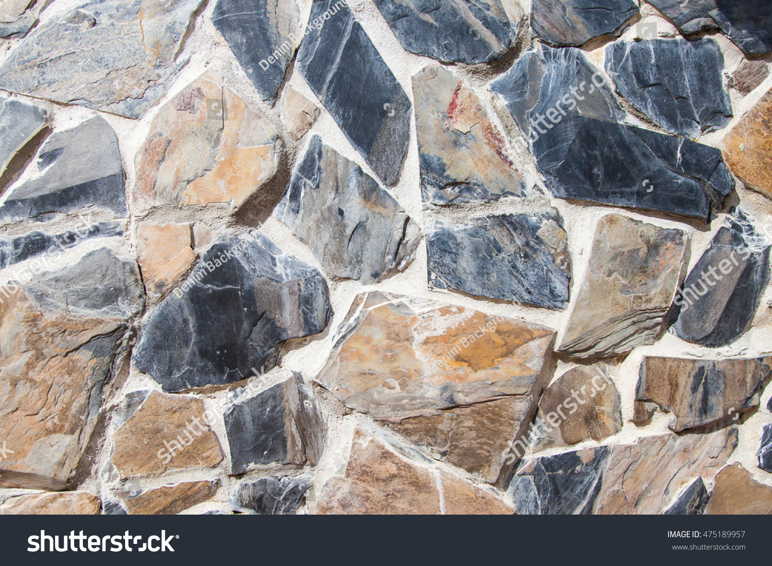 Stone Cladding Wall Background Stock Photo 475189957 | Shutterstock