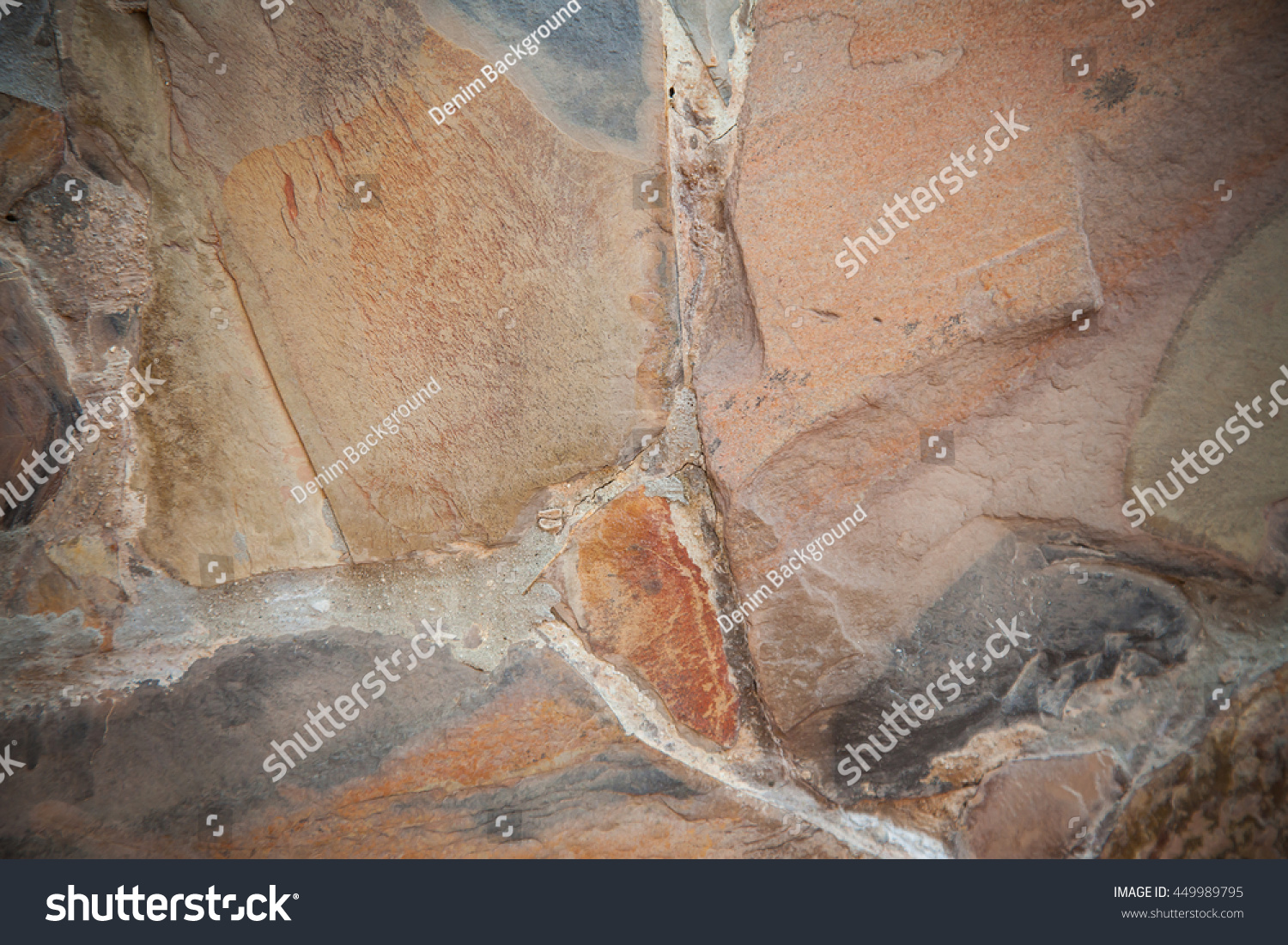 Stone Cladding Wall Texture Design Stock Photo 449989795 | Shutterstock