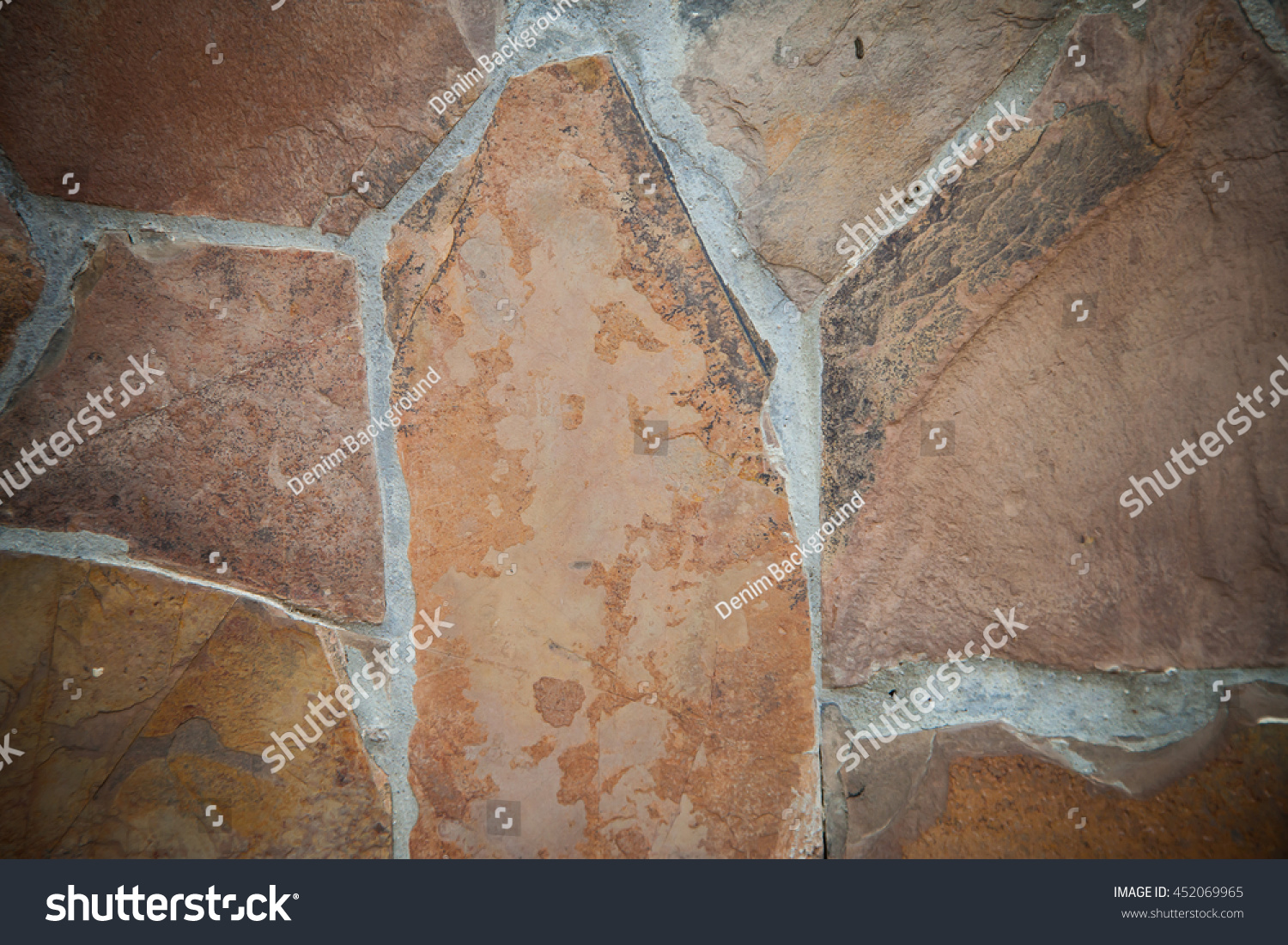 Stone Cladding Wall Texture Design Stock Photo 452069965 | Shutterstock