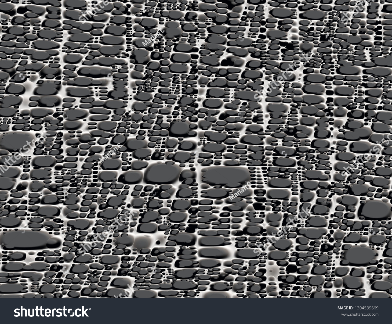 Stone Wall Texture 3d Render Stock Illustration 1304539669 | Shutterstock