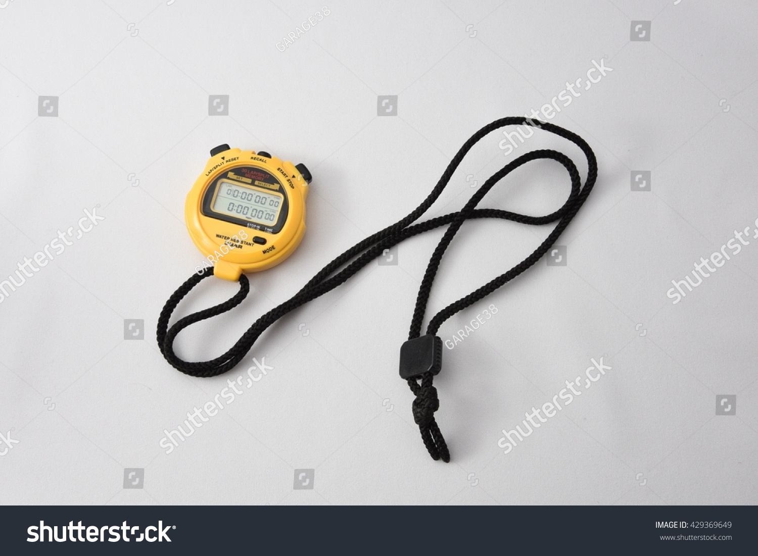 Stop Watch Lap Timer Stock Photo 429369649 | Shutterstock