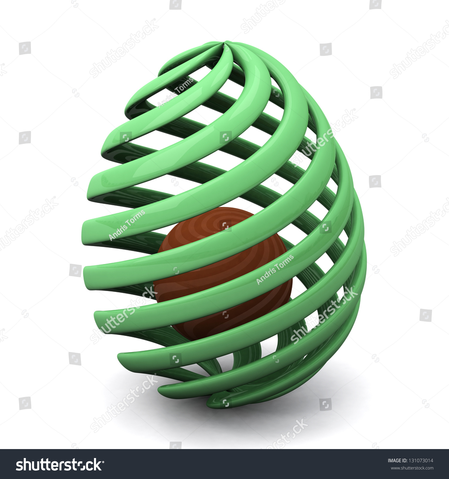Stylized Creative 3d Easter Egg Stock Illustration 131073014 | Shutterstock