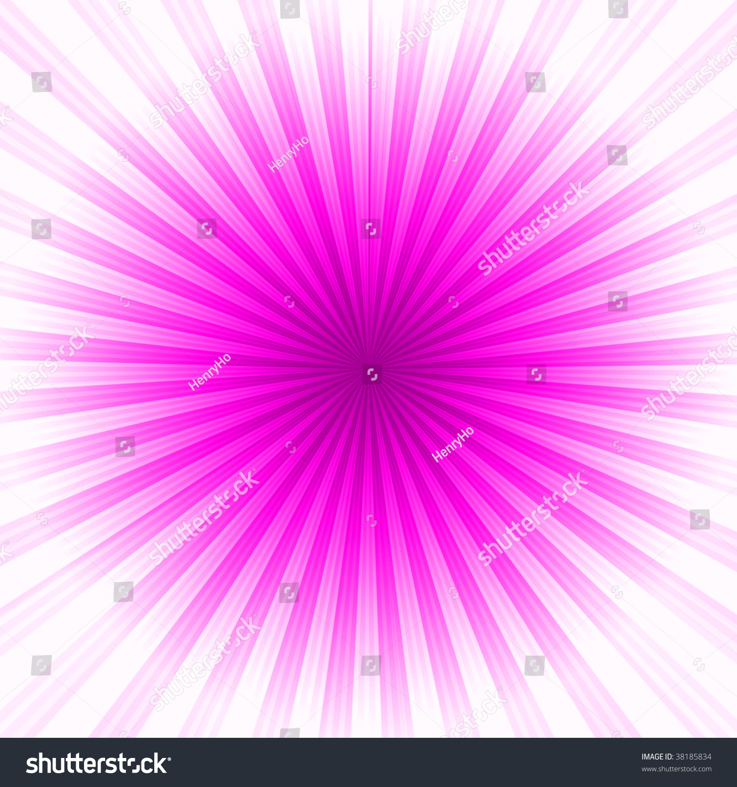 Sunbeam Pattern Stock Illustration 38185834 | Shutterstock