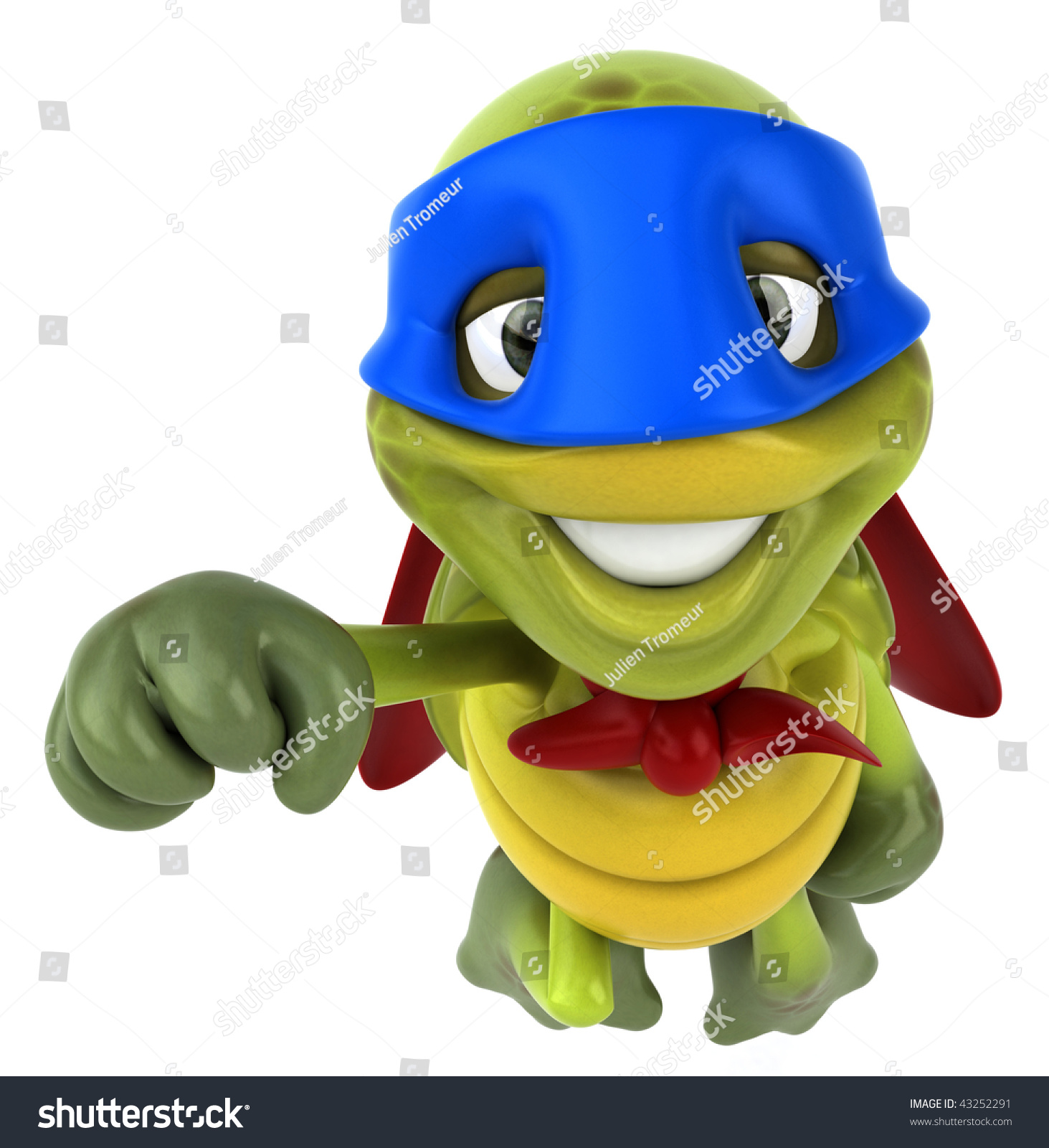 Super Turtle Stock Illustration 43252291 | Shutterstock