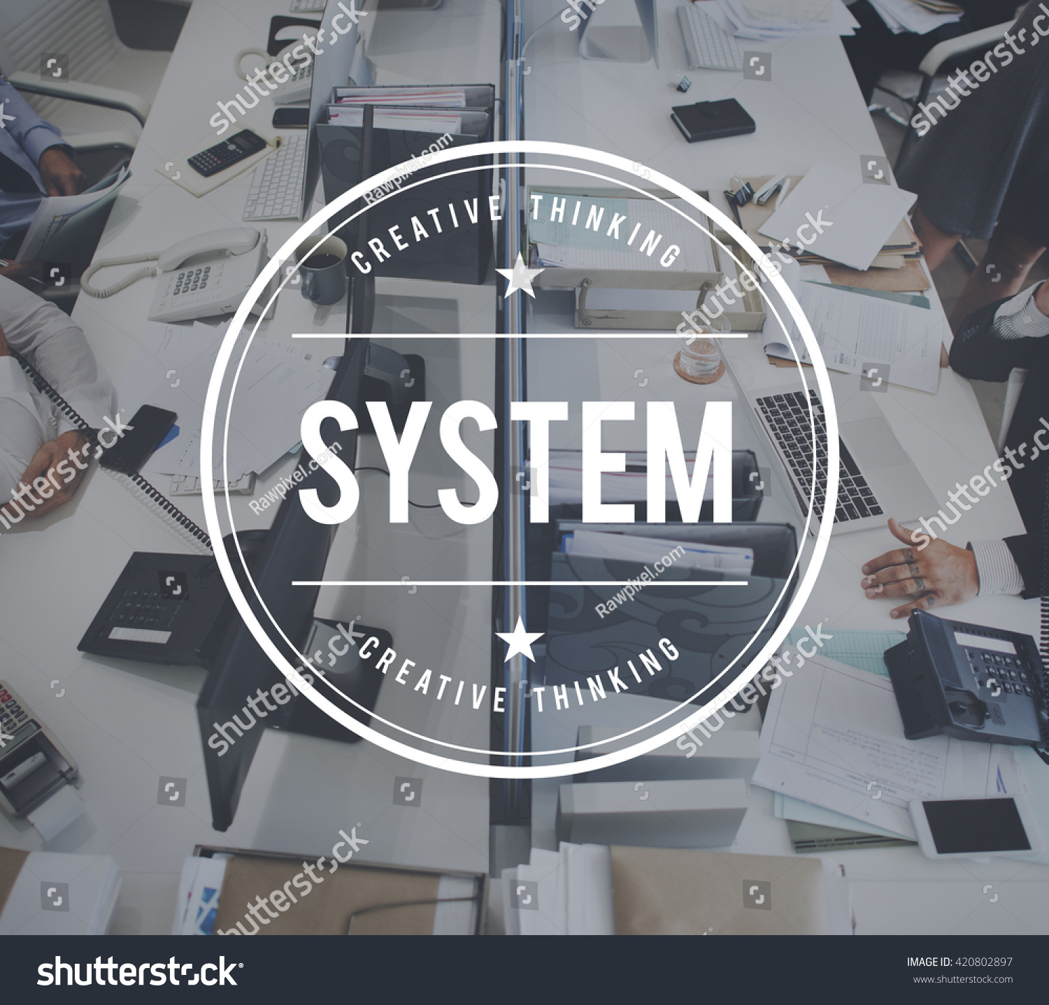 System Connection Process Procedures Concept Stock Photo (Edit Now ...