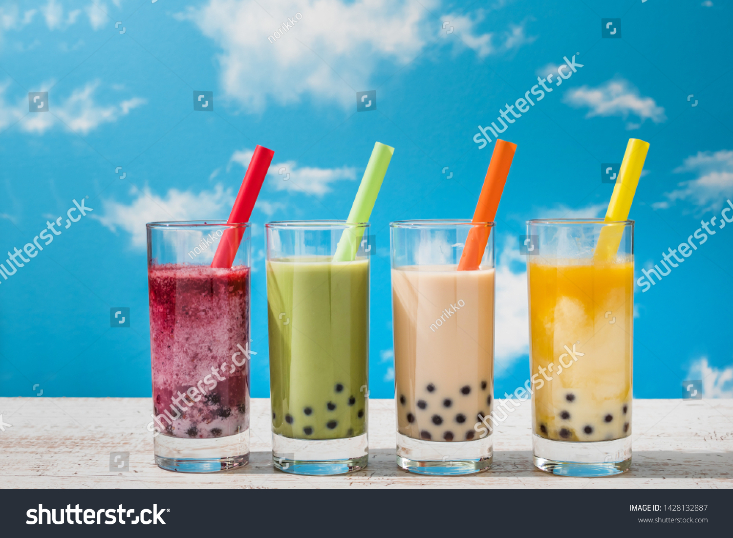 Tapioca Bubble Milk Teatapioca Bubble Drink Stock Photo (Edit Now ...