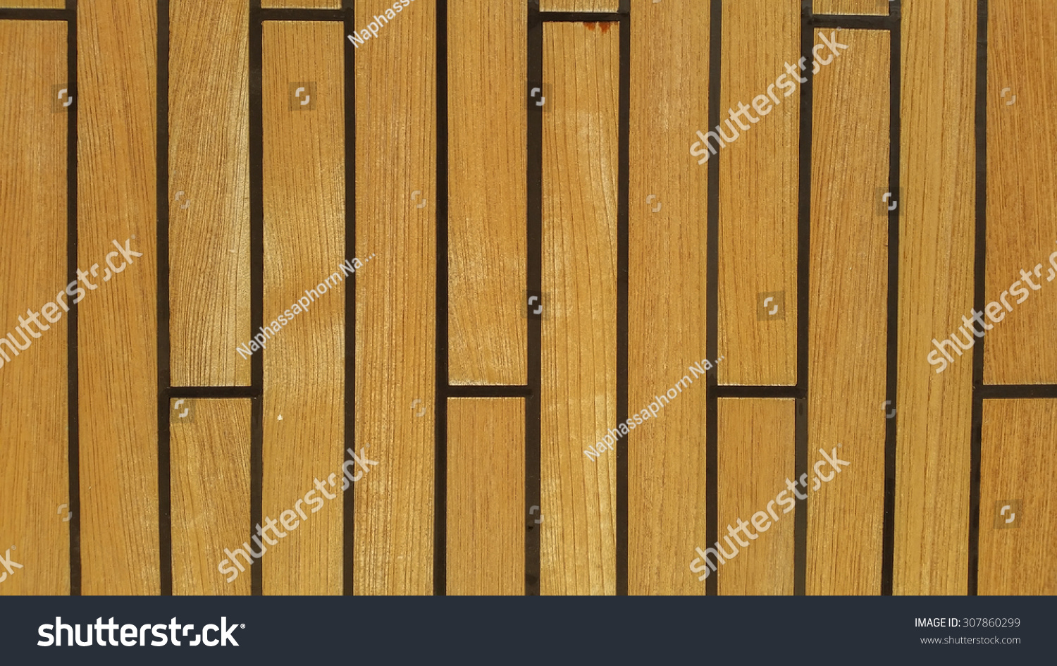 Teak Deck Texture Stock Photo 307860299 | Shutterstock