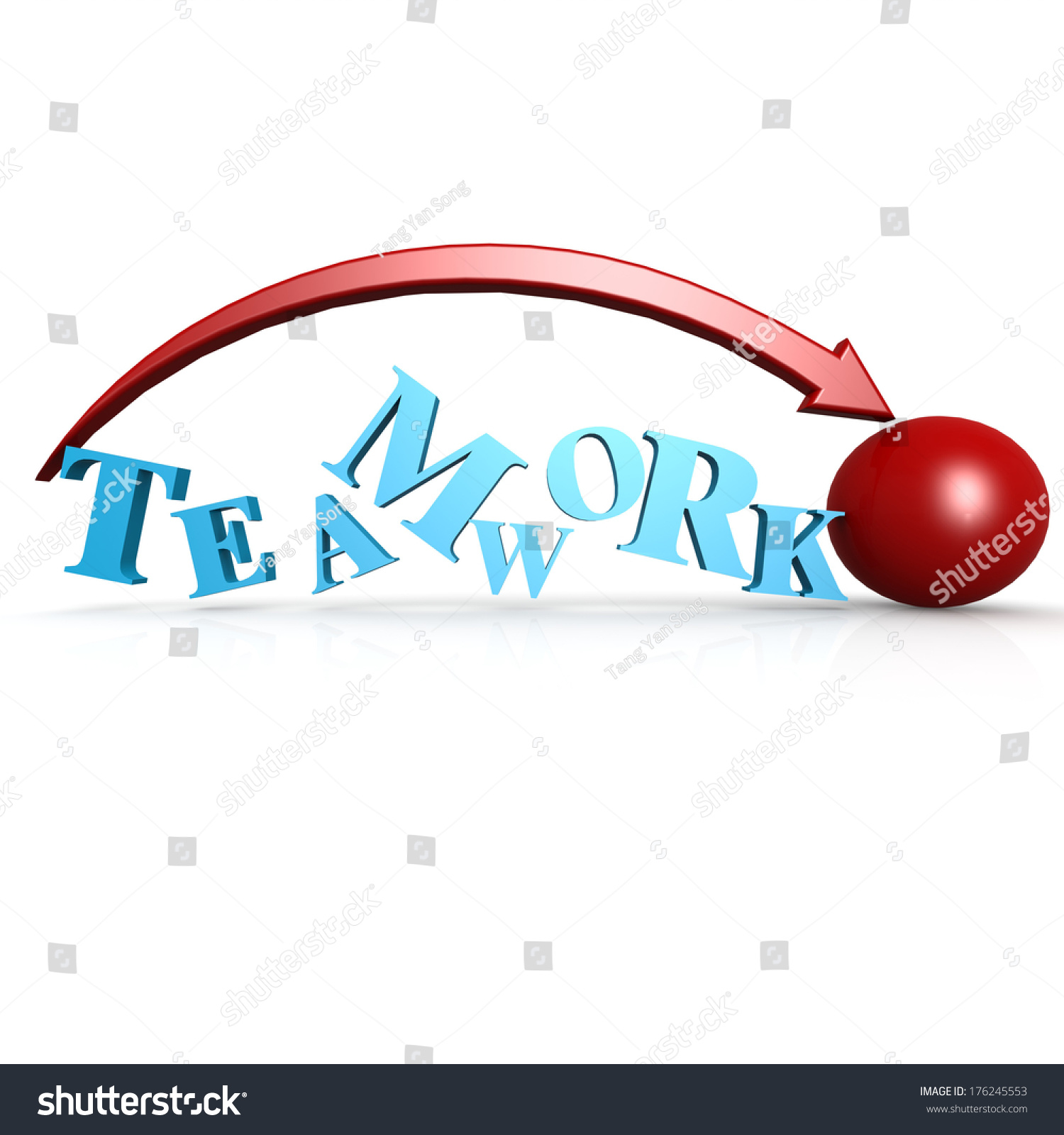 Teamwork Sphere Stock Illustration 176245553 | Shutterstock
