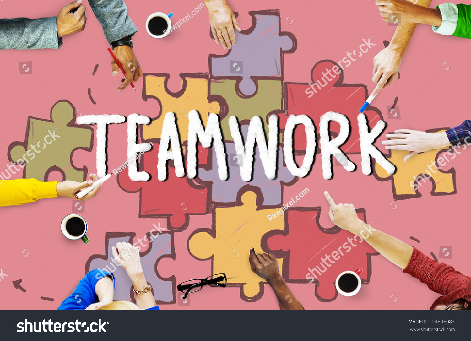 Teamwork Team Collaboration Connection Togetherness Unity Stock Photo ... Teamwork Team Collaboration Connection Togetherness Unity Stock Photo ...