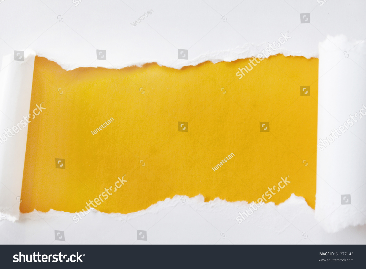 Teared Paper Stock Photo 61377142 - Shutterstock