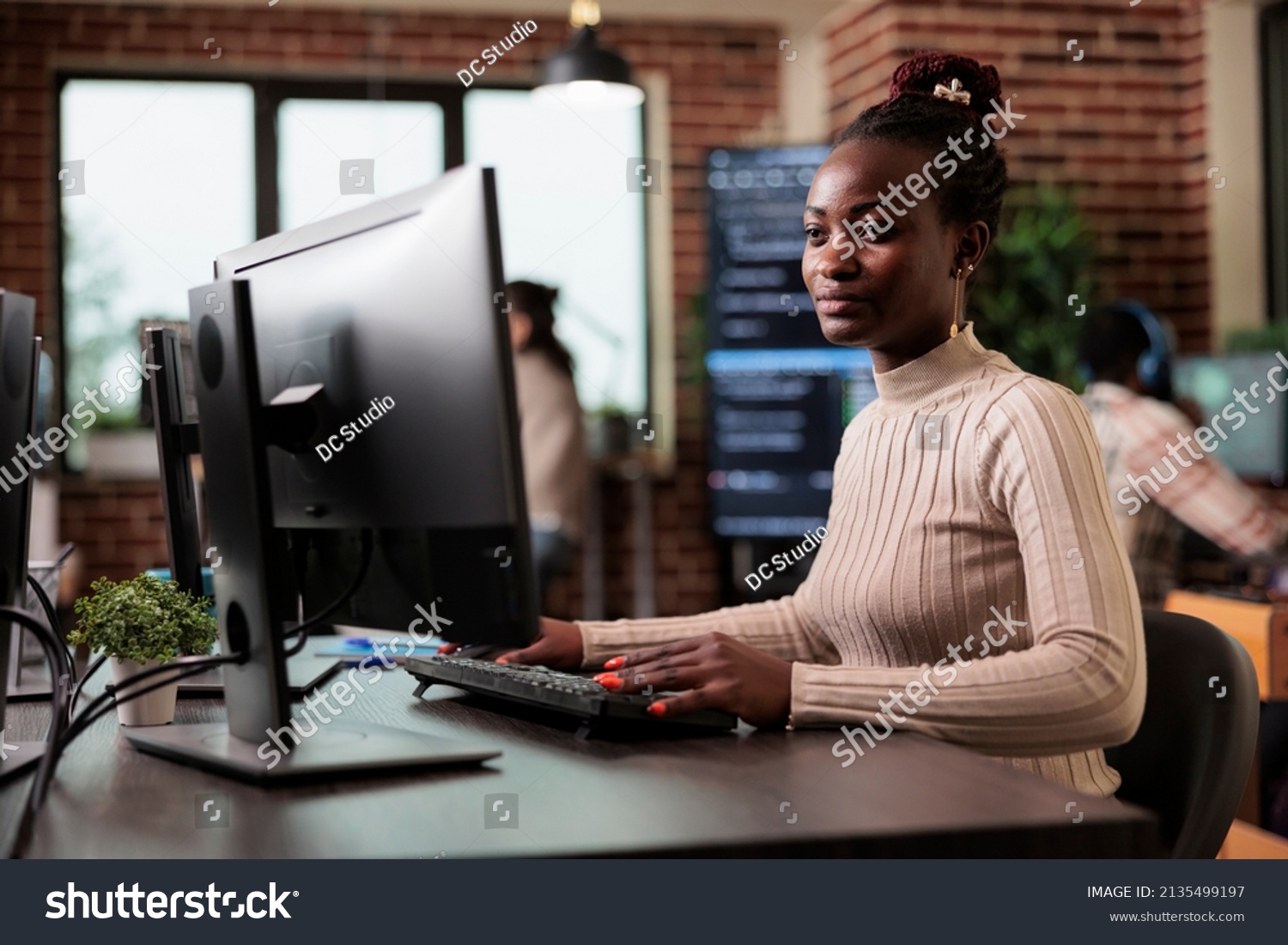 Tech Engineer Creating Machine Learning Software Stock Photo 2135499197 ... Tech Engineer Creating Machine Learning Software Stock Photo 2135499197 ...