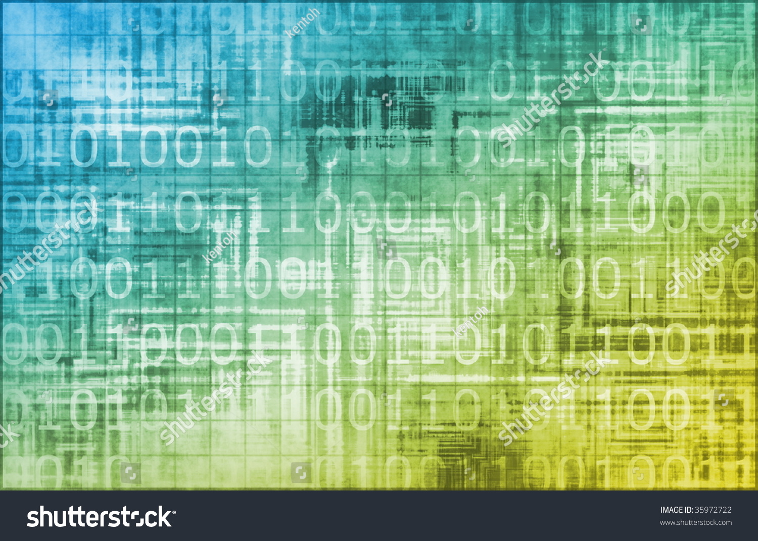 Tech Mechanical Engineering Science Art Stock Illustration 35972722