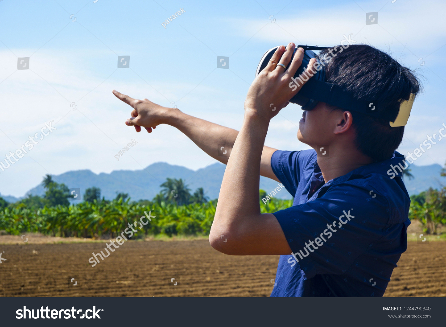 Technology Integration Future Generations Stock Photo 1244790340 ...