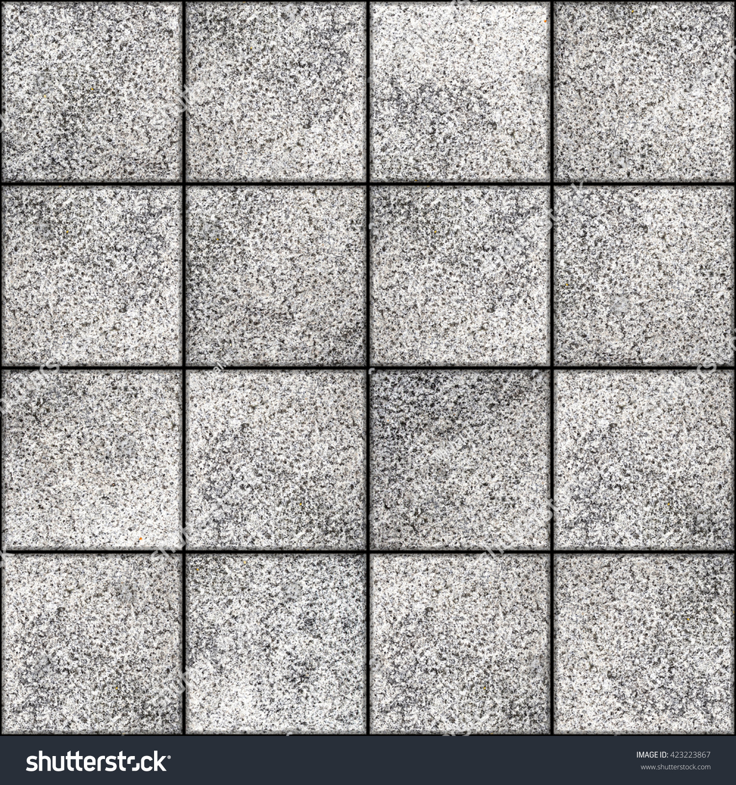 Texture Stone Tile Seamless Tileable Repeating Stock Illustration 423223867