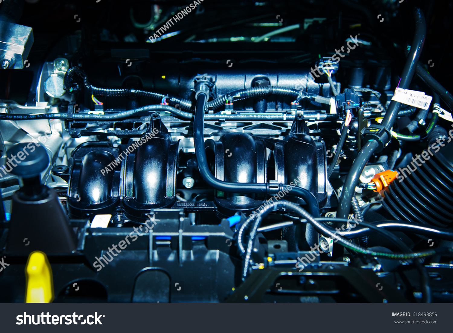 Car Engine Engine Car Engine Background Stock Photo 618493859 ...