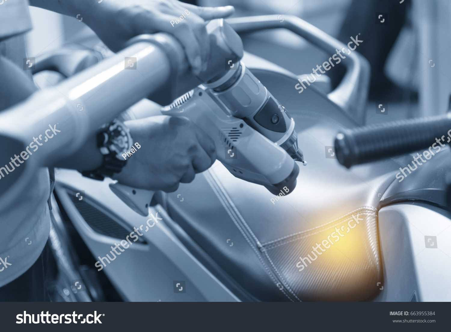 3d Laser Scan Arm Reverse Engineering Stock Photo 663955384 | Shutterstock