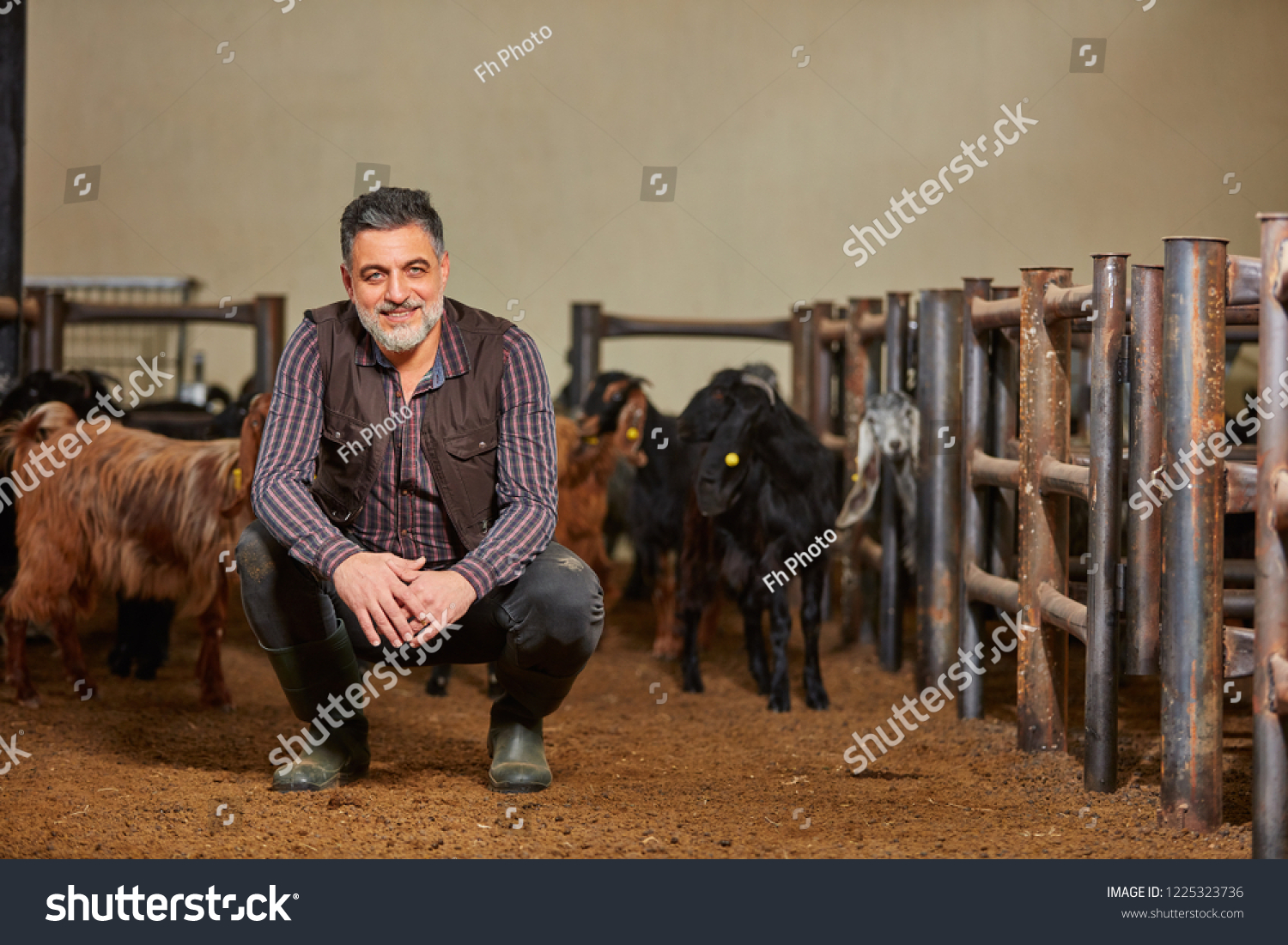 Farmer Posing Stock Photo (Edit Now) 1225323736