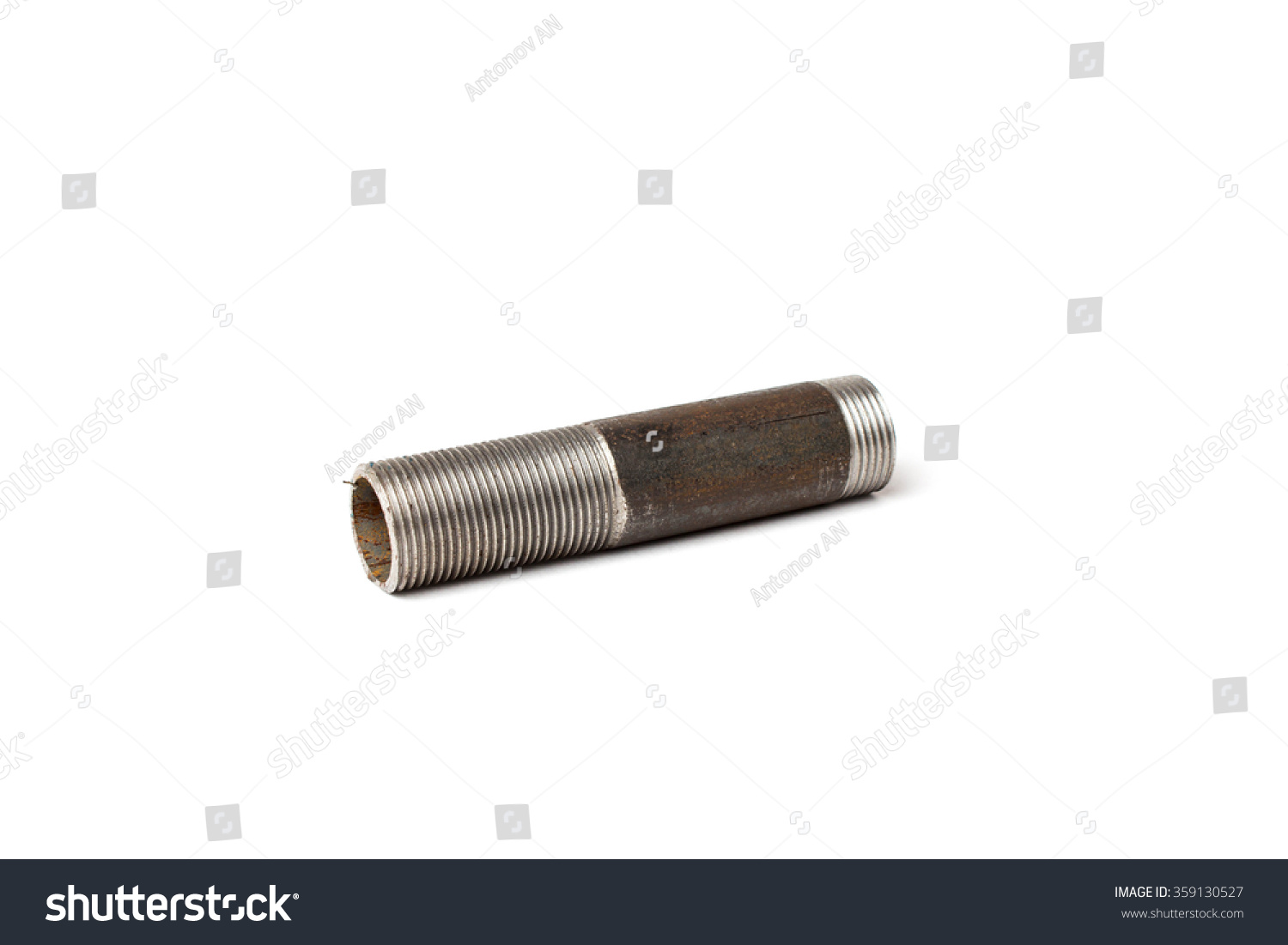 Threaded Pipe Stock Photo (Edit Now) 359130527