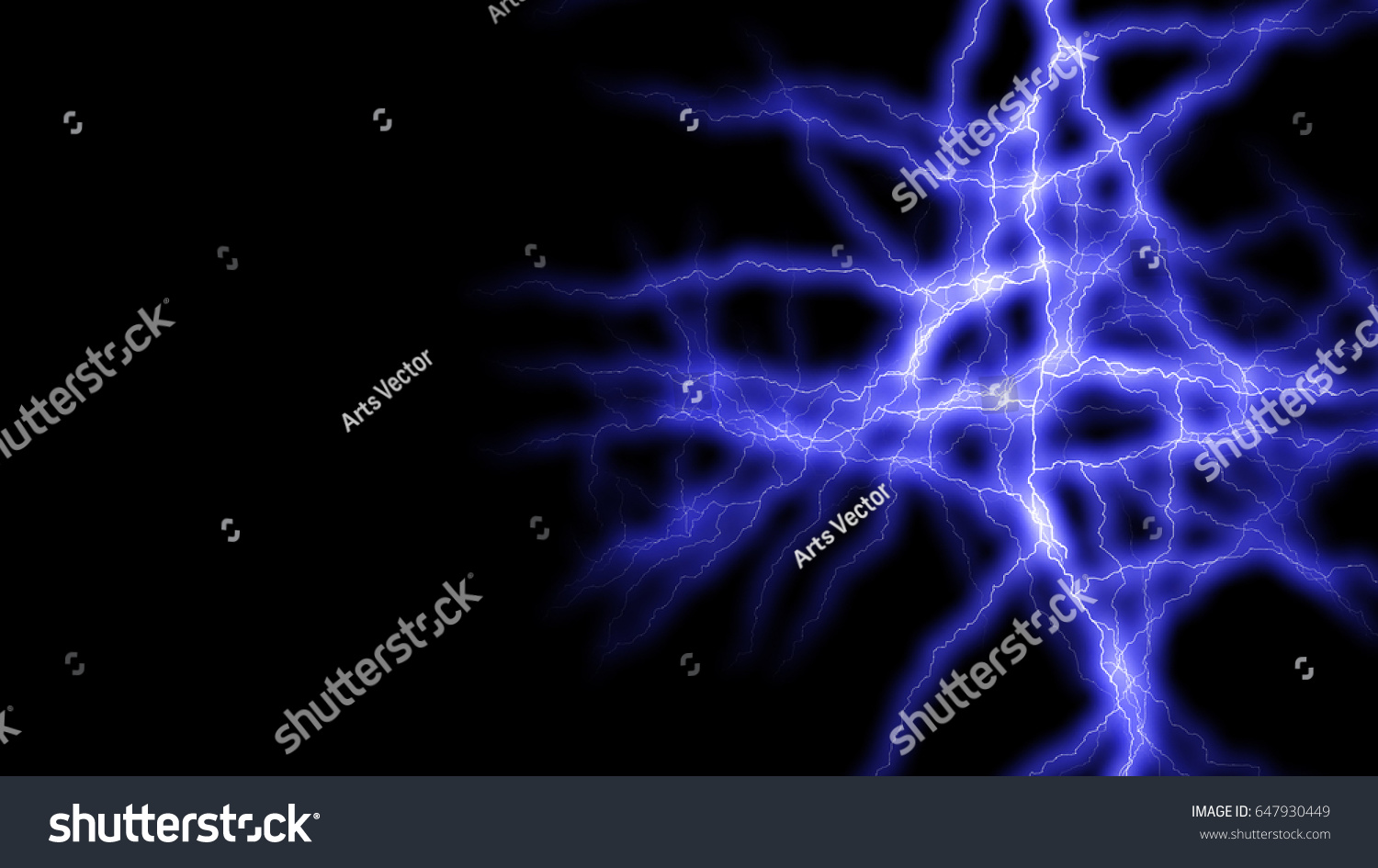 Thunderbolt Lightning Rendering Stock Illustration 647930449 | Shutterstock