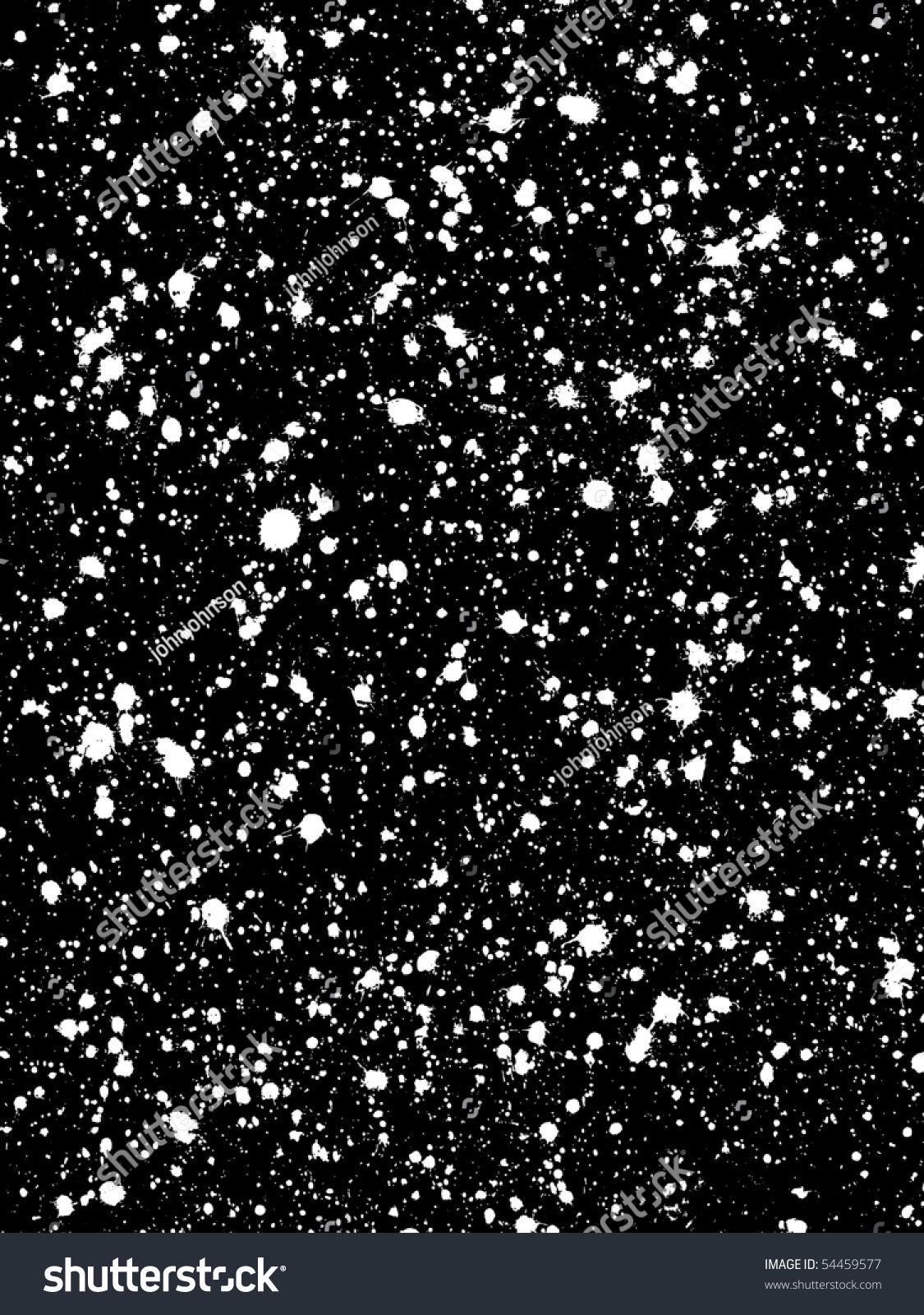 Tiny Paint Splatter Splat Alpha Bump: ภาพสต็อก (แก้ไขตอนนี้) 54459577