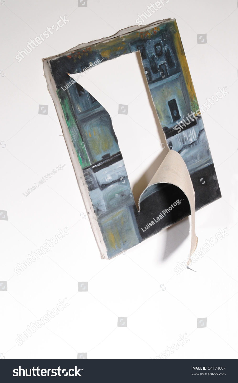 Torn Paint Stock Photo 54174607 | Shutterstock