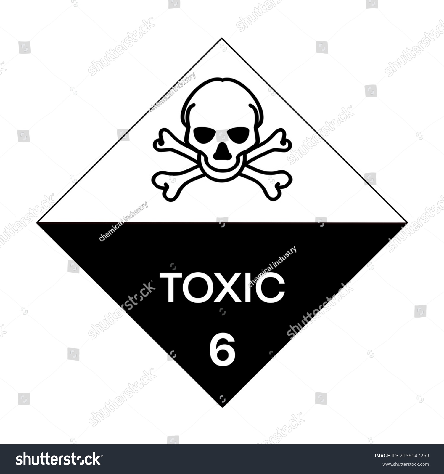 Toxic Symbol Used Warn Hazards Symbols Stock Illustration 2156047269 ... Toxic Symbol Used Warn Hazards Symbols Stock Illustration 2156047269 ...