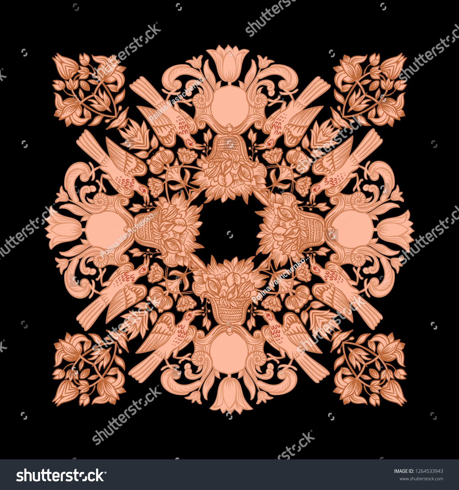 Transparent Background Square Pattern Stock Illustration 1264533943