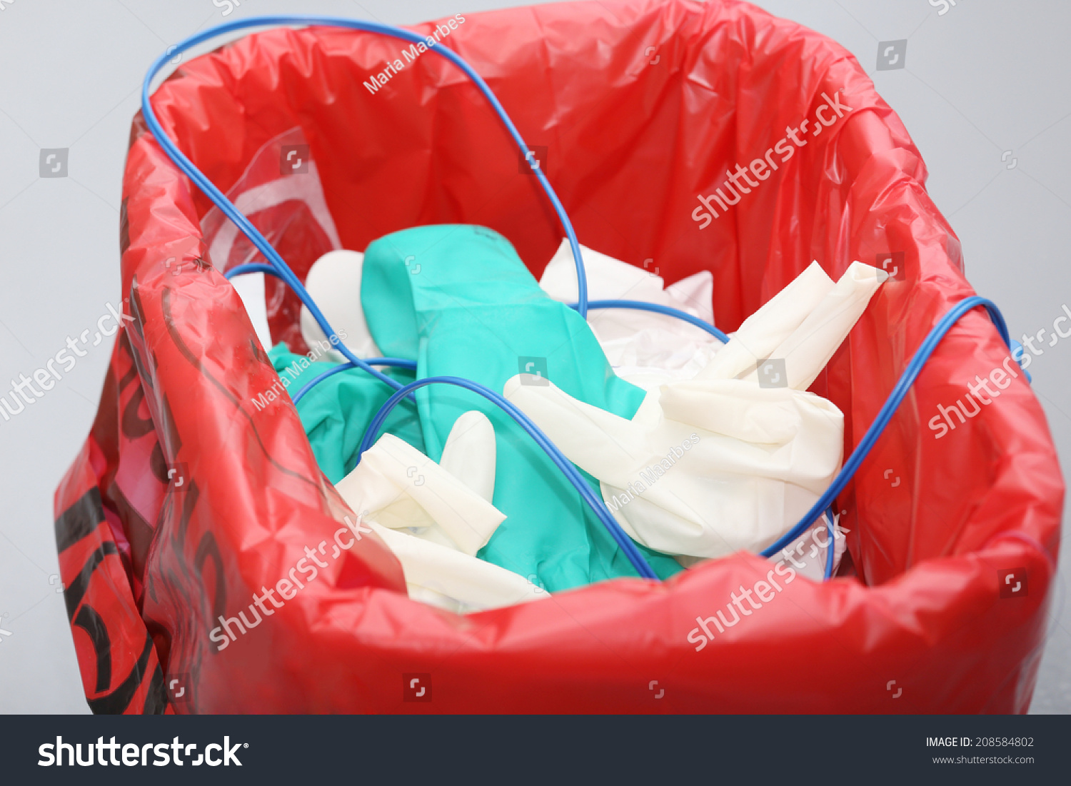 Trash Surgery Disposable Objects Stock Photo (Edit Now) 208584802