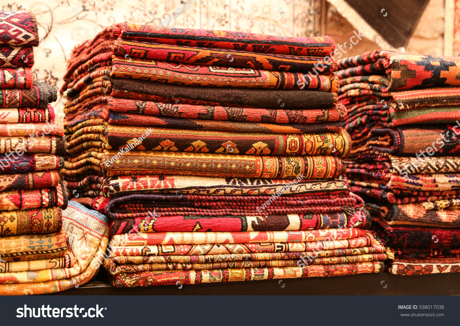 Turkish Carpets Grand Bazaar Istanbul Turkey Stock Photo 598017038 ... Turkish Carpets Grand Bazaar Istanbul Turkey Stock Photo 598017038 ...