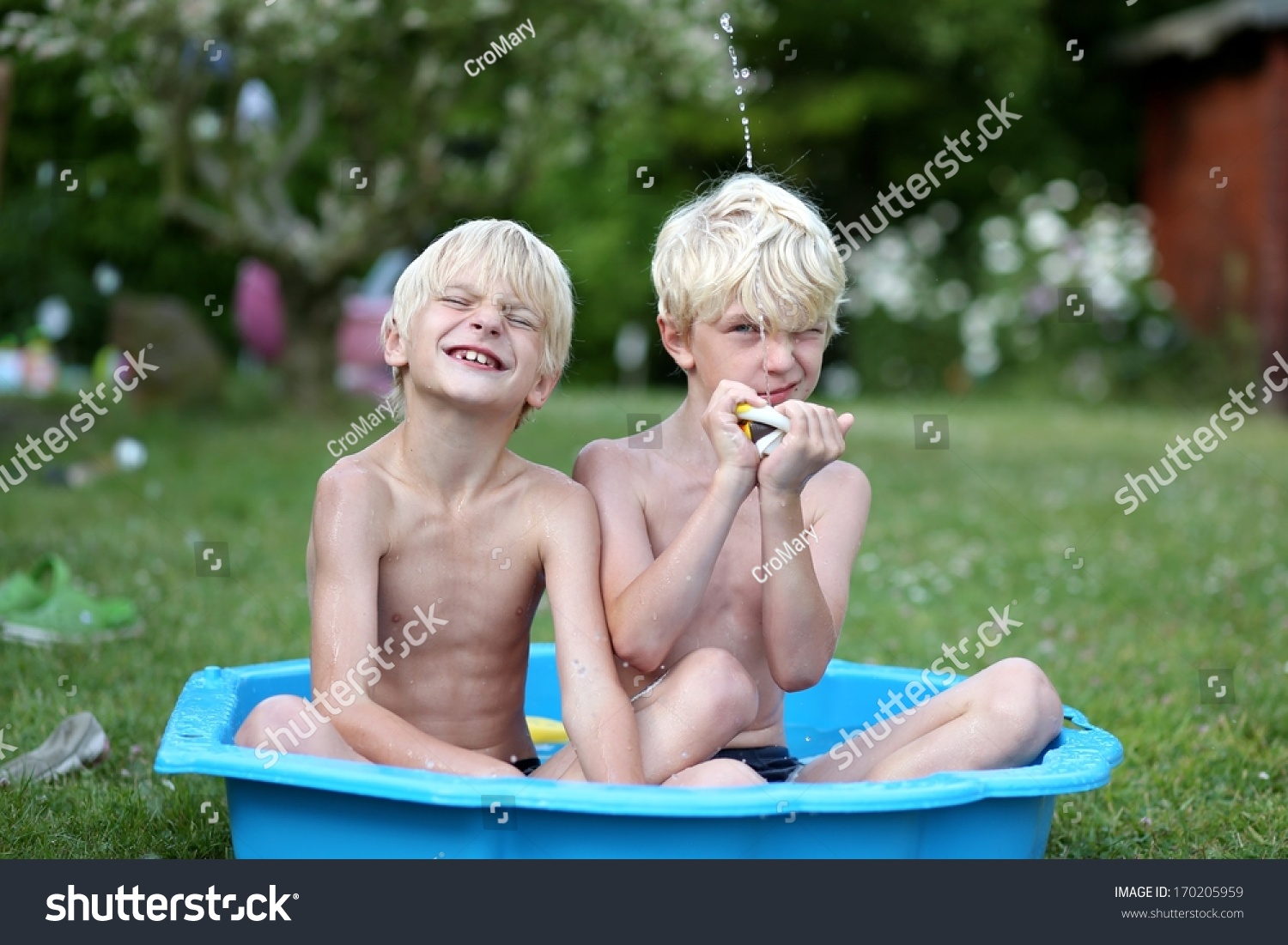 Two Cute Boys Twin Brothers Playing Stock Photo (Edit Now) 170205959 Two Cute Boys Twin Brothers Playing Stock Photo (Edit Now) 170205959