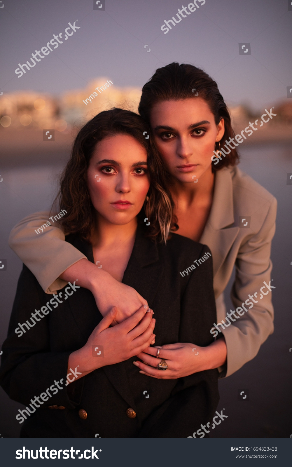 Two Girls Hug Each Other Fashion Stock Photo 1694833438 | Shutterstock Two Girls Hug Each Other Fashion Stock Photo 1694833438 | Shutterstock