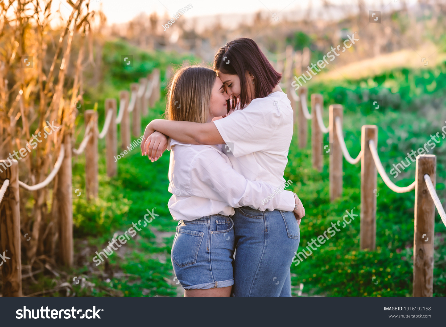 Two Young Girls Hug Love Stock Photo (Edit Now) 1916192158 Two Young Girls Hug Love Stock Photo (Edit Now) 1916192158