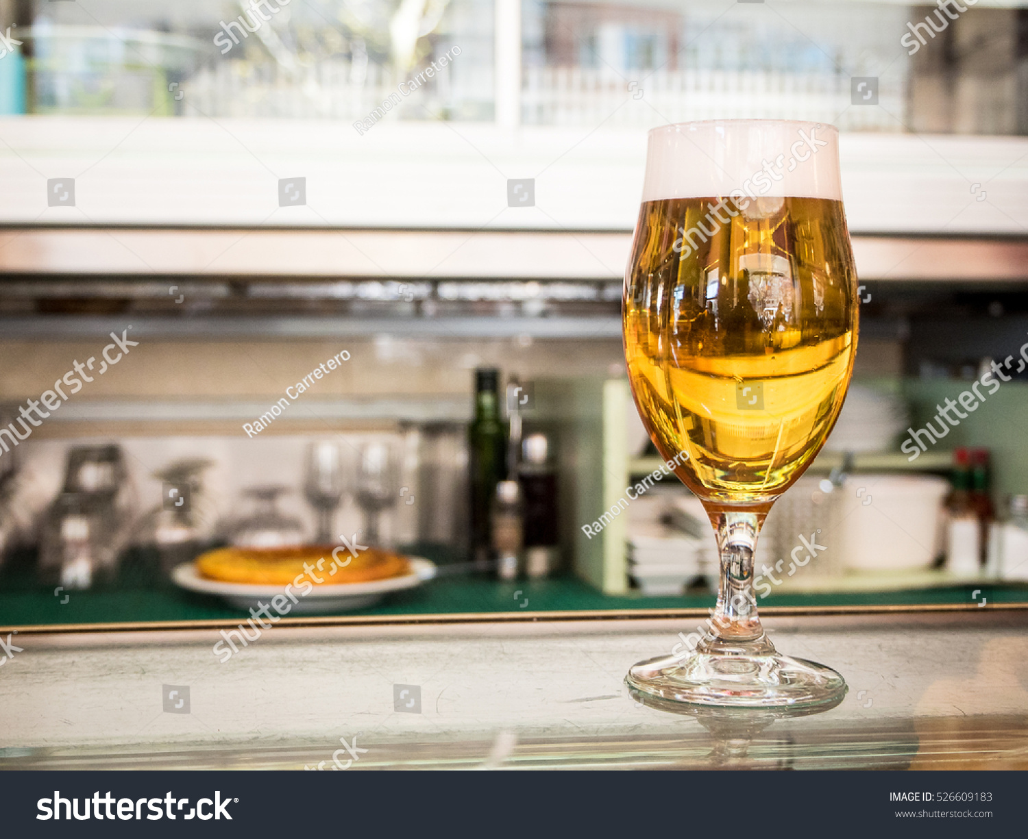 Typical Spanish Bar Beer Tortilla Background Stock Photo 526609183 ... Typical Spanish Bar Beer Tortilla Background Stock Photo 526609183 ...