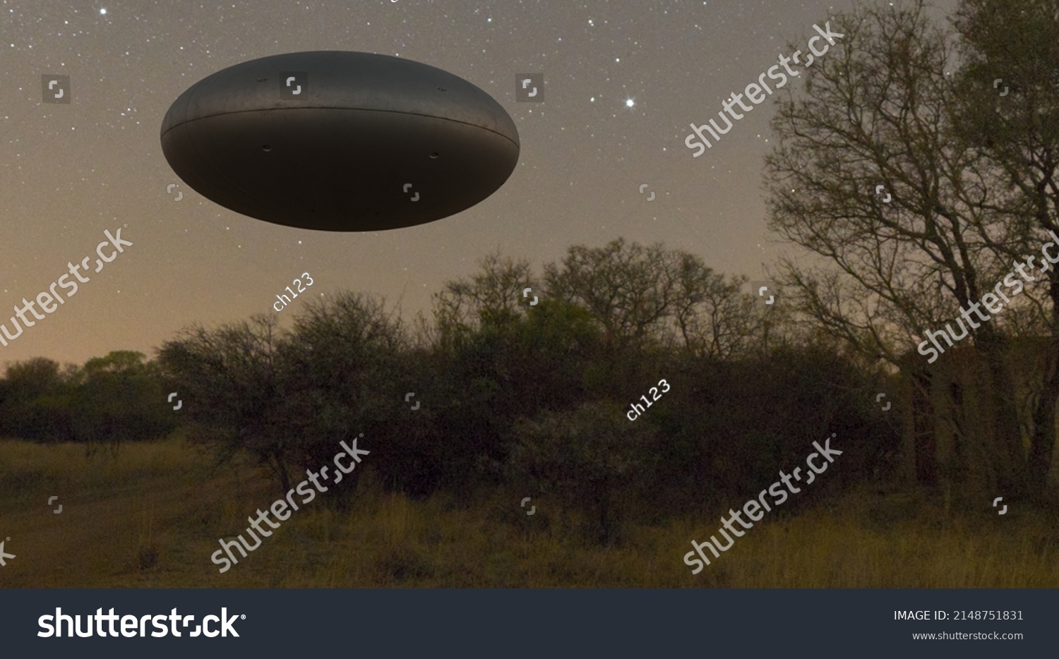 Ufo 3d Visualization 3d Render Stock Illustration 2148751831 | Shutterstock