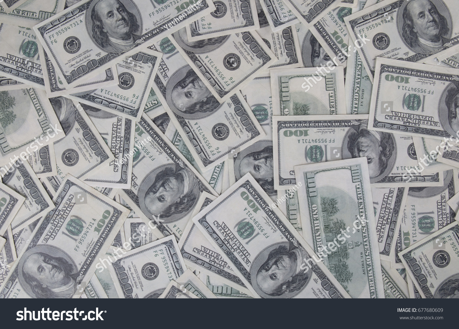 Us Dollars Background Stock Photo 677680609 | Shutterstock