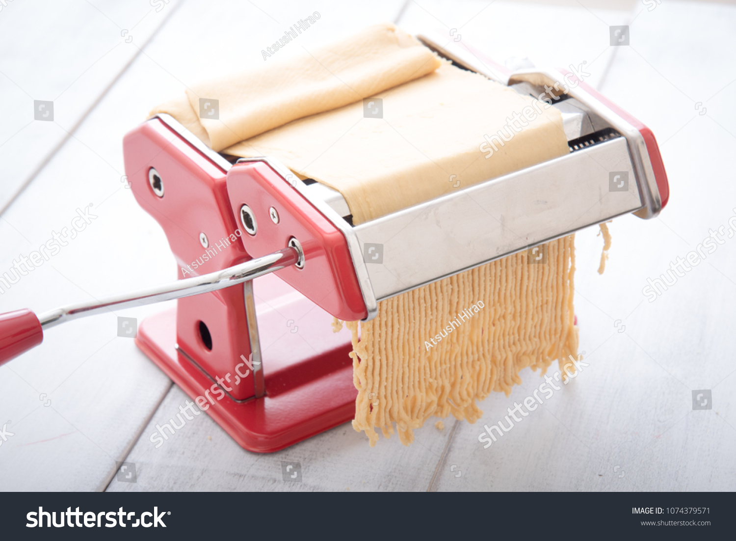 Using Pasta Machine Stock Photo 1074379571 | Shutterstock