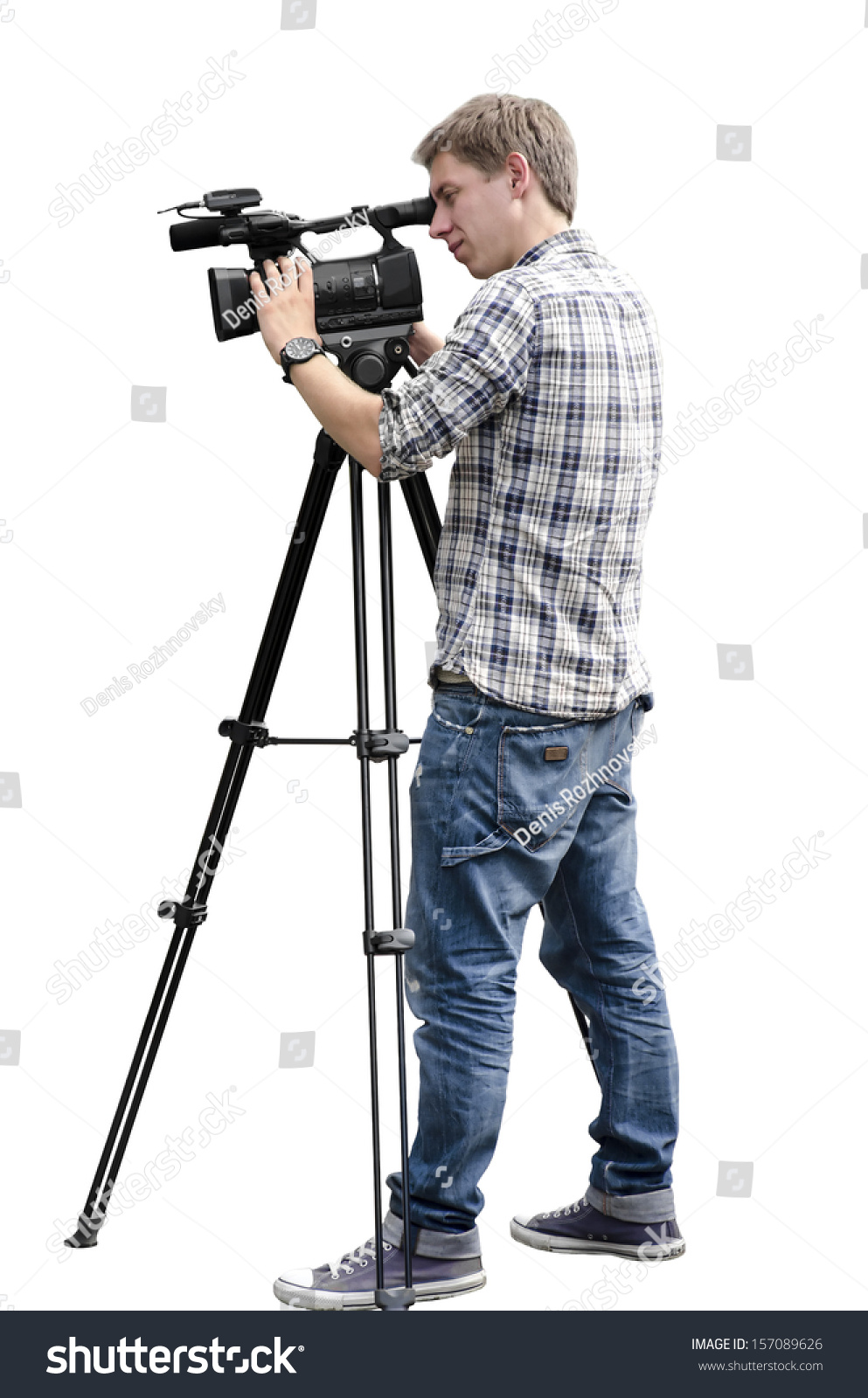 Video Camera Operator Stock Photo 157089626 | Shutterstock