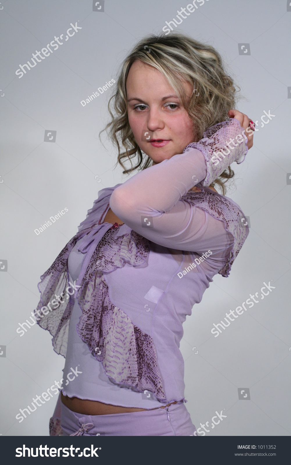 Violet Model Stock Photo 1011352 - Shutterstock