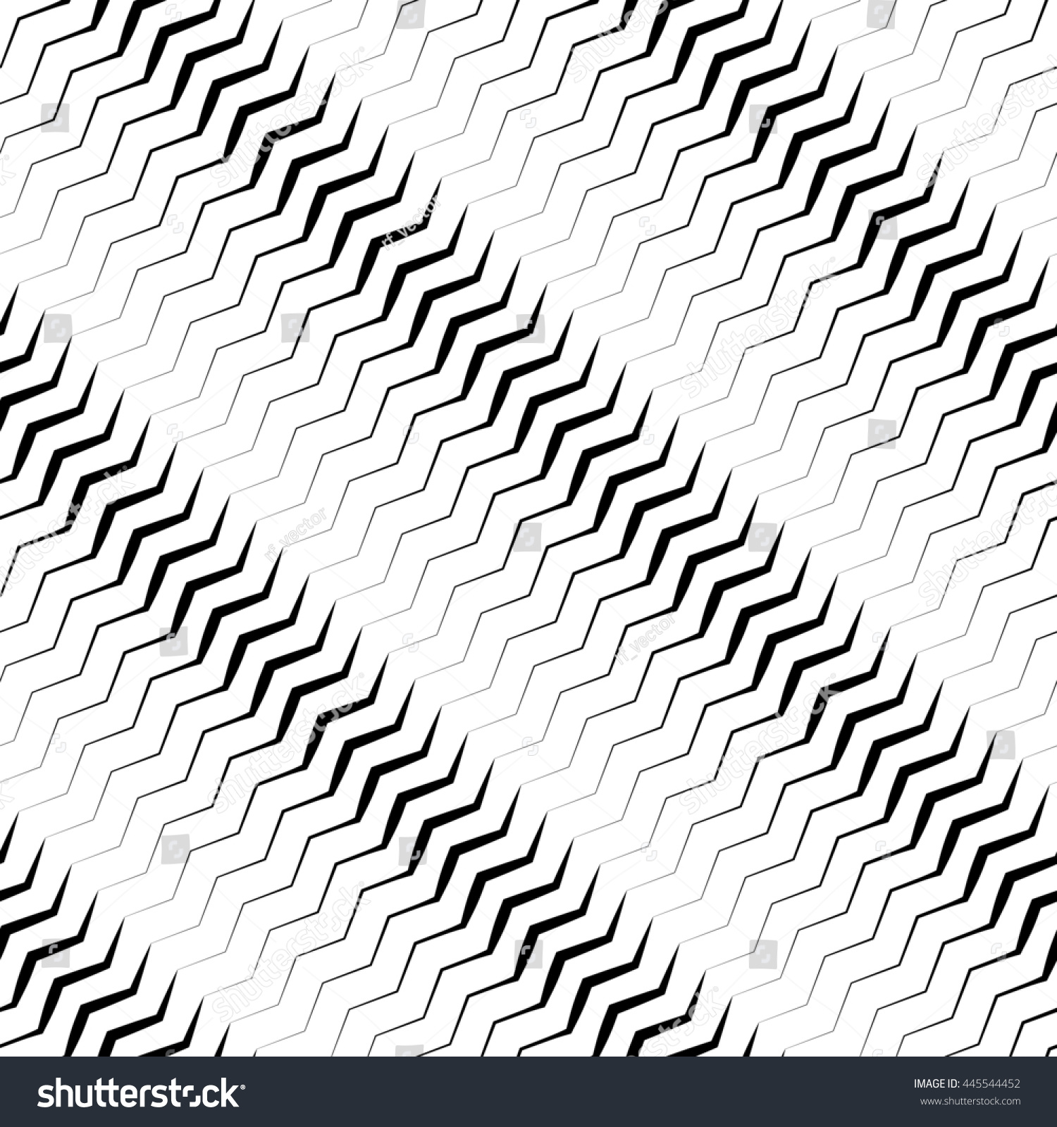 Wavy Diagonal Parallel Lines Seamless Repeatable Stock Illustration ...