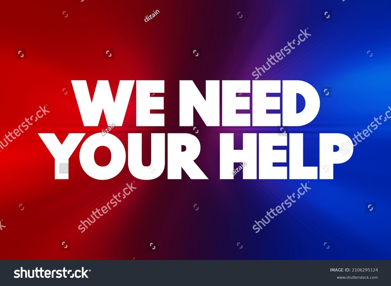We Need Your Help Text Quote Stock Illustration 2106295124 | Shutterstock