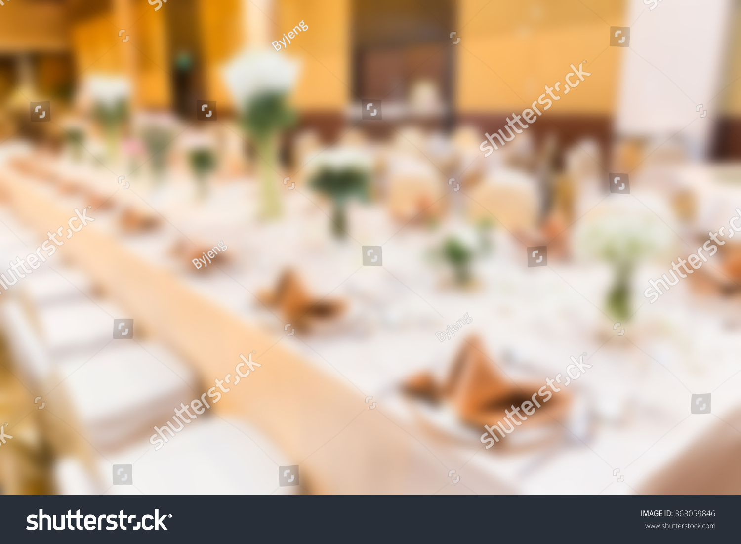 Wedding Table Setting Background Stock Photo 363059846 | Shutterstock