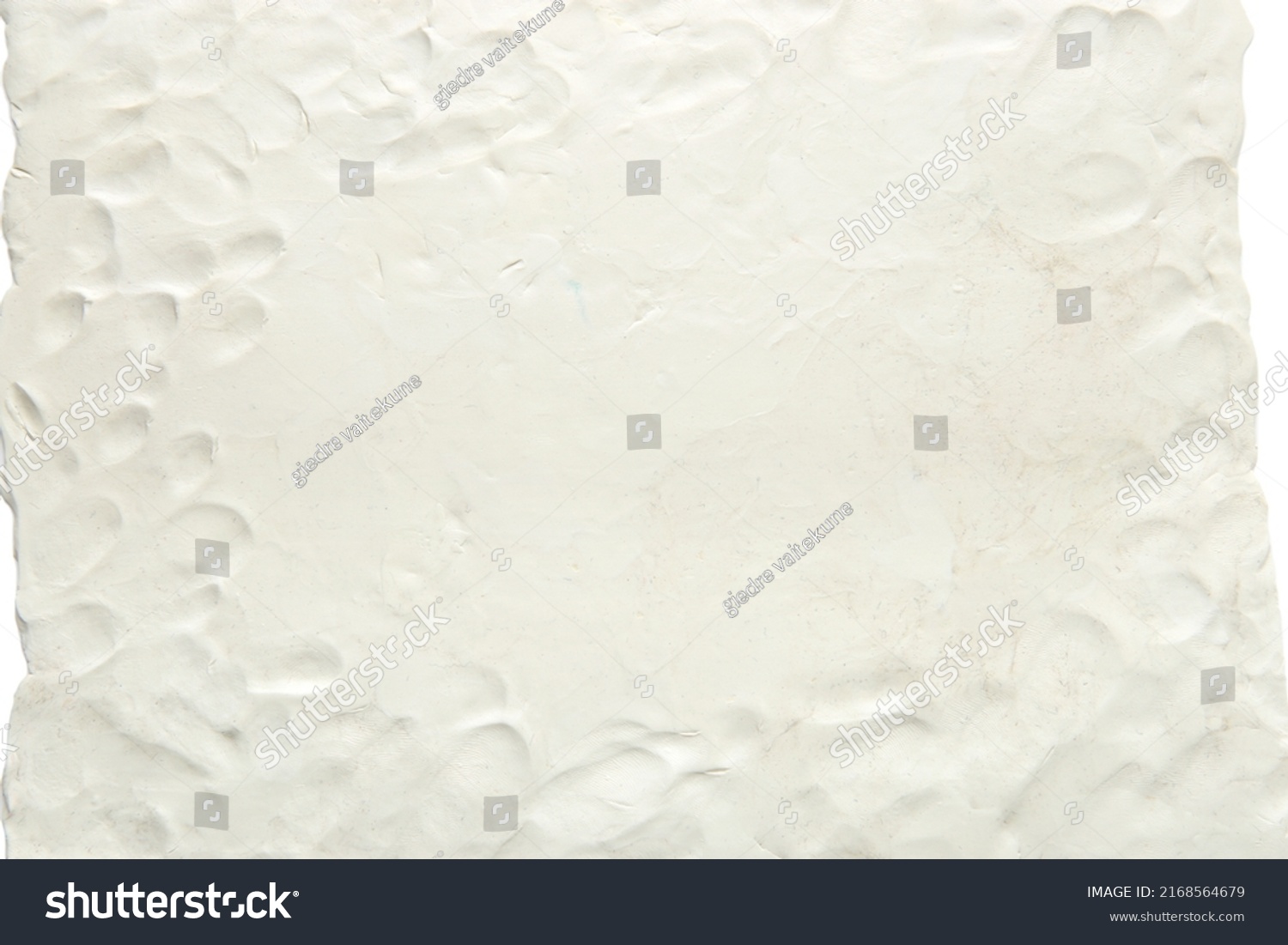 White Plasticine Texture Finger Prints Modeling Stock Photo 2168564679 ...