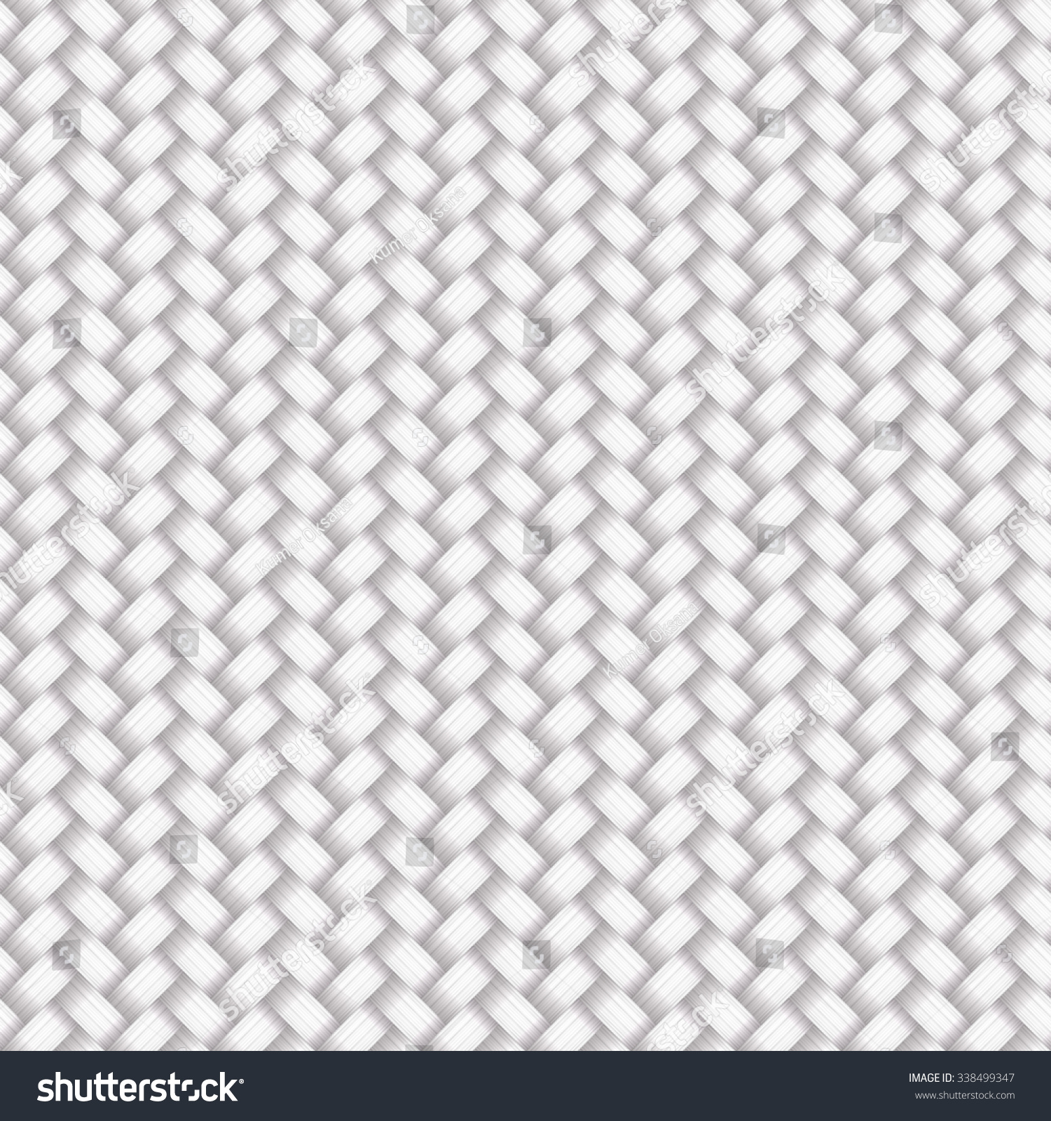 White Wicker Texture Background Seamless Pattern Stock Illustration ...