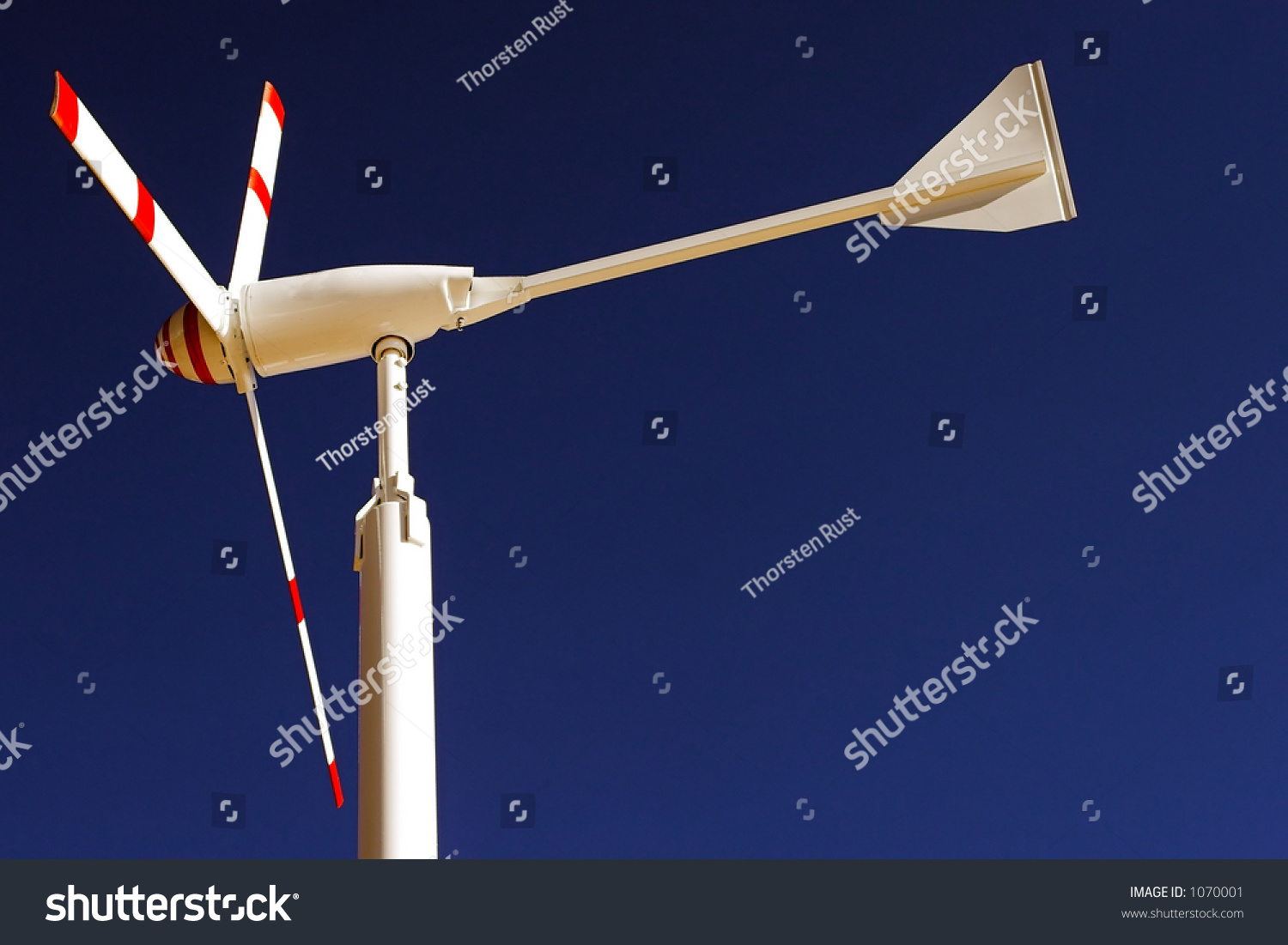 Wind Indicator Blue Sky Stock Photo 1070001 | Shutterstock