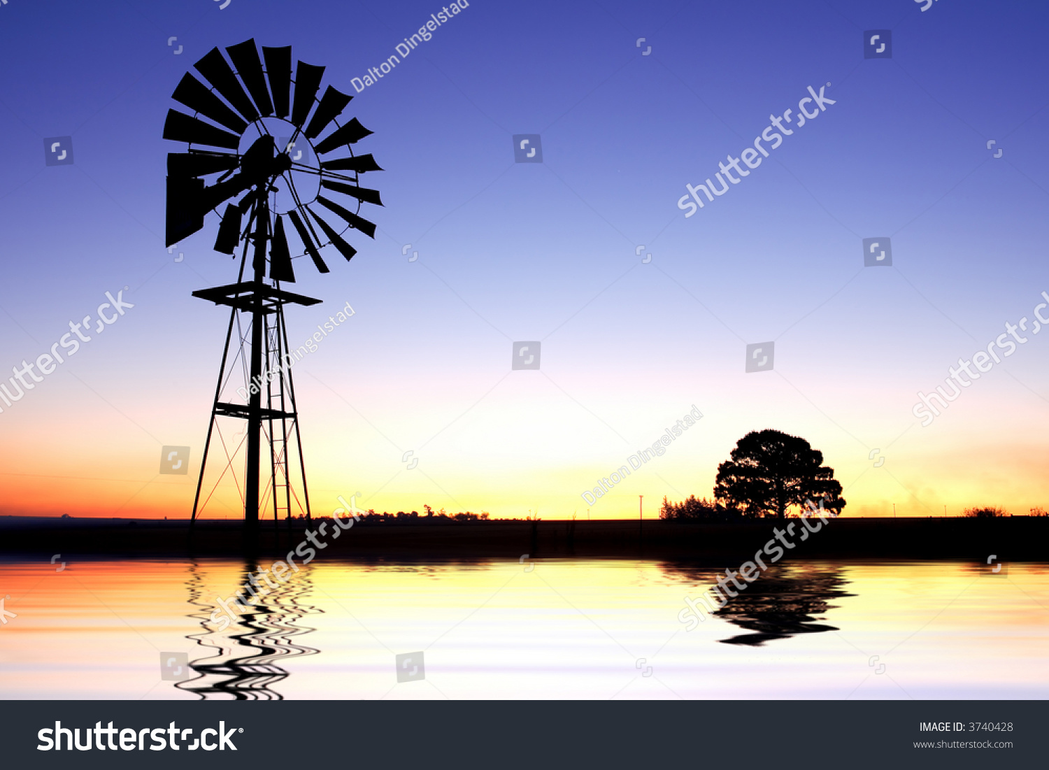 Wind Pump 4 Stock Photo 3740428 | Shutterstock
