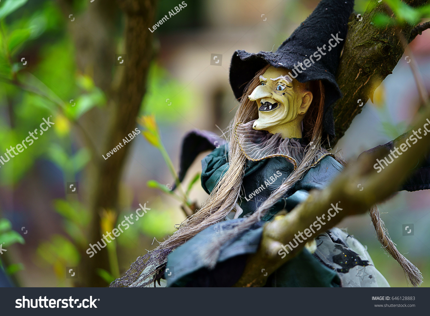 Witch Puppet Stock Photo 646128883 | Shutterstock