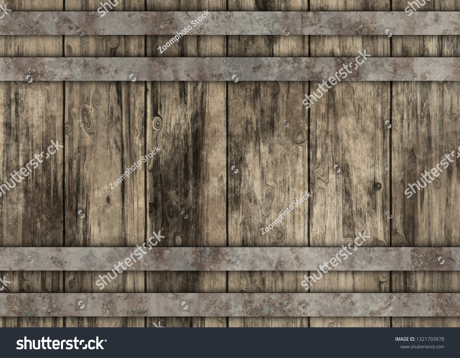 Wooden Barrel Metal Straps 3d Graphic Stock Illustration 1321793978 ... Wooden Barrel Metal Straps 3d Graphic Stock Illustration 1321793978 ...
