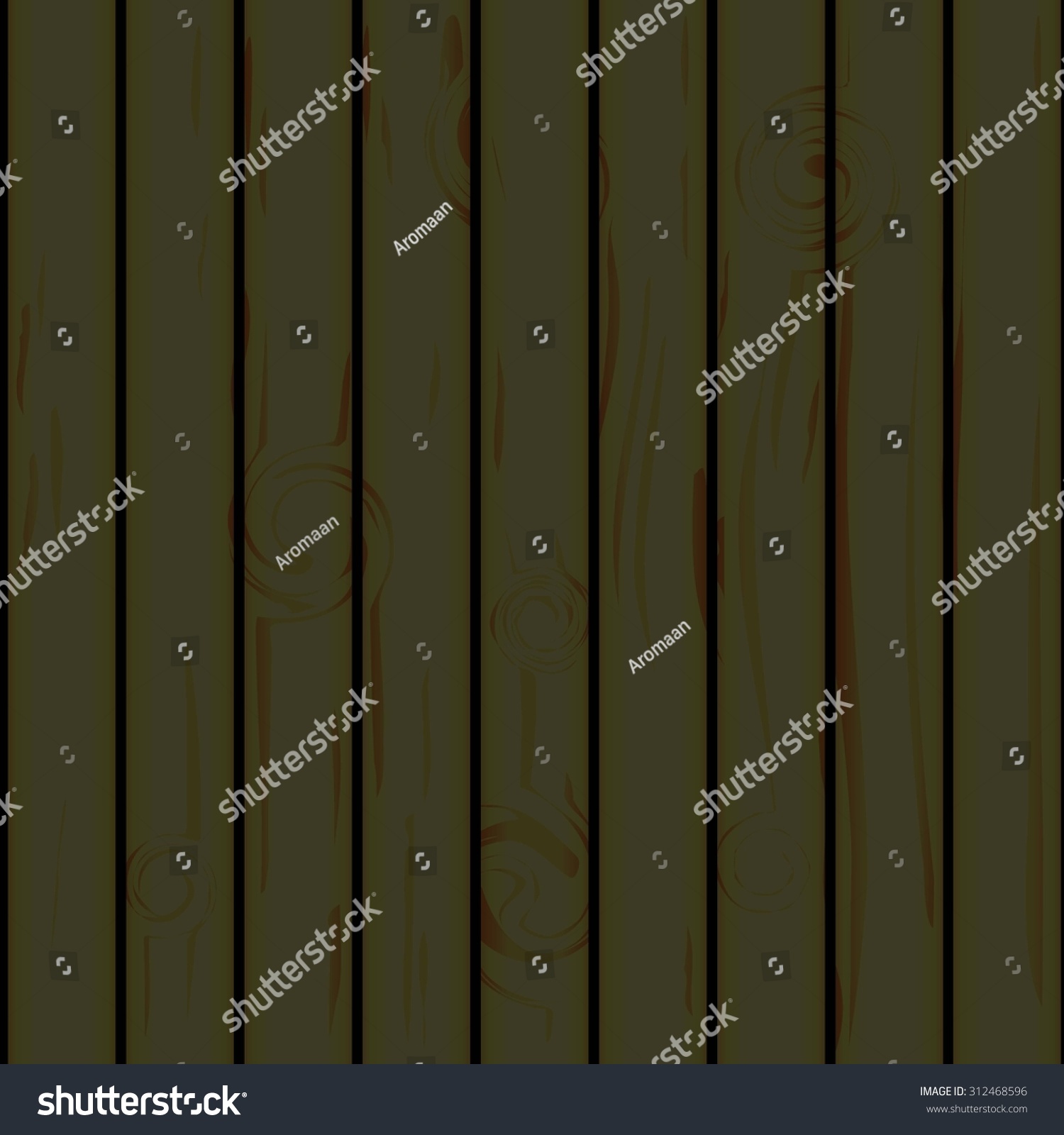 Wooden Plank Texture Seamless Tree Structure Stock Illustration ...