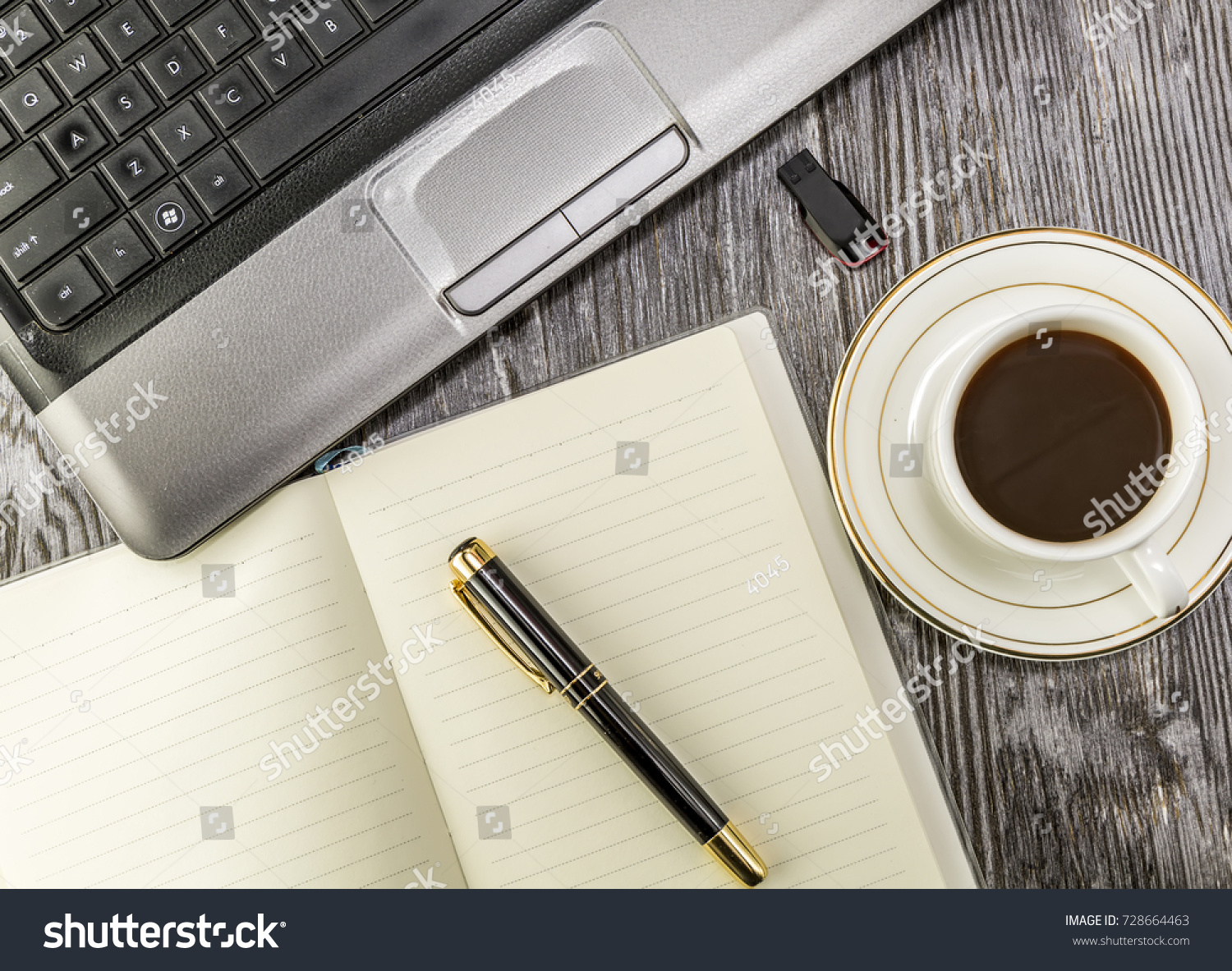 Work Desktop Stock Photo 728664463 | Shutterstock