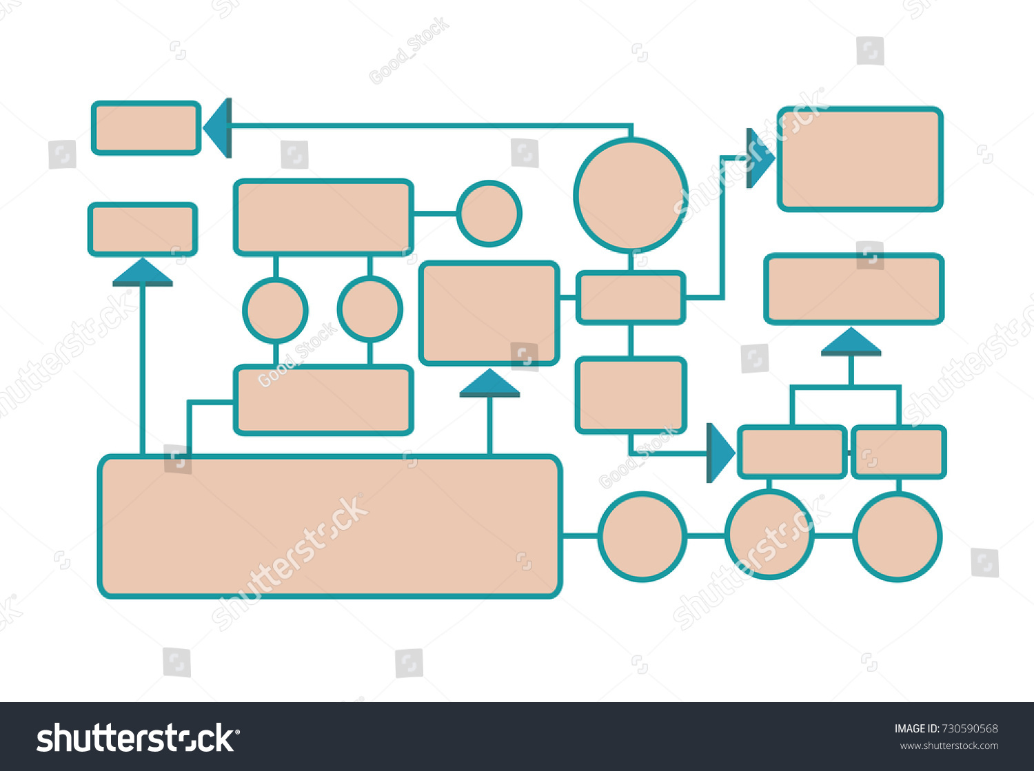 Workflow Diagram Working Algorithm Structure Organization: ภาพประกอบ ...
